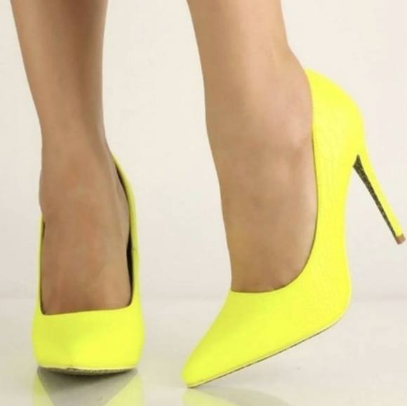 Cape Robbin | Shoes | Neon Lights Heels | Poshmark